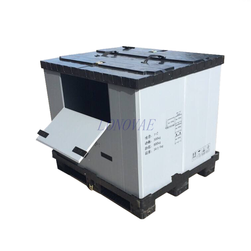 China Plastic Pallet Box with Injection Pallet and Lid Manufacture and ...